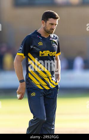 Cardiff, UK. 23rd June 2023; Sophia Gardens, Cardiff, Wales: Vitality ...