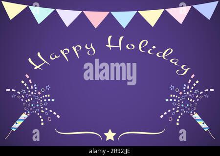 Colorful confetti. Bright holiday firework. Color 2D splash Stock ...