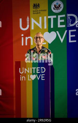 BANGKOK, THAILAND. JUNE 23- British Ambassador to Thailand Mark Gooding ...