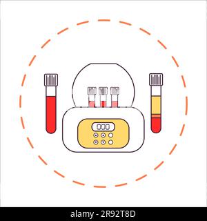 Platelet-rich plasma, conceptual illustration Stock Photo - Alamy