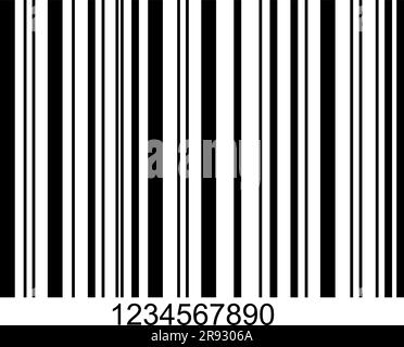 Barcode label template. Barcode icon. Visual data representation with ...