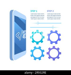 Phone repair infographic chart design element set Stock Vector Image ...