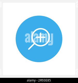 Active zoom in button UI element template Stock Vector Image & Art - Alamy