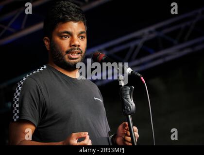 Don Biswas, Stand-Up Comedian, Open Air Comedy Gala, Southend-on-Sea ...