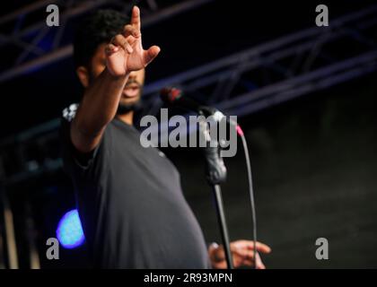 Don Biswas, Stand-Up Comedian, Open Air Comedy Gala, Southend-on-Sea ...