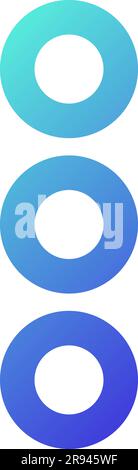 Ellipsis menu pixel perfect linear ui icon Stock Vector Image & Art - Alamy