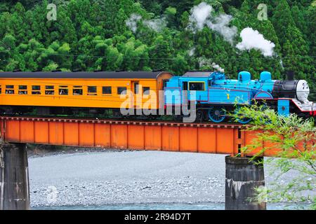 Thomas the Tank Engine and Oigawa River Stock Photo - Alamy