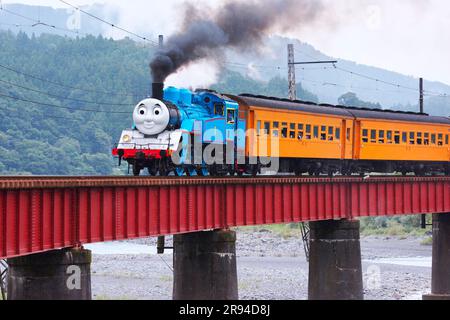 Thomas the Tank Engine and Oigawa River Stock Photo - Alamy