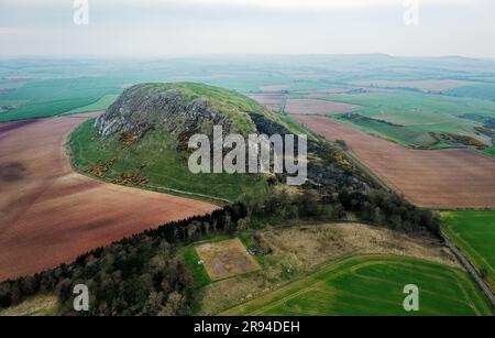 Traprain Law prehistoric hillfort. 1500BC burial site Neolithic to late ...