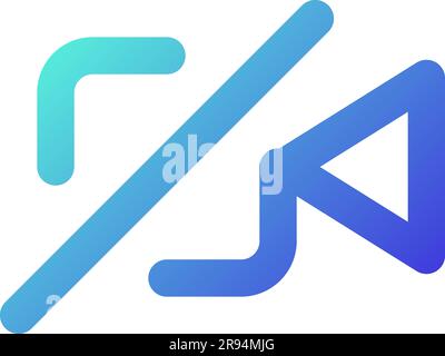 Turn off camera pixel perfect linear ui icon Stock Vector Image & Art ...