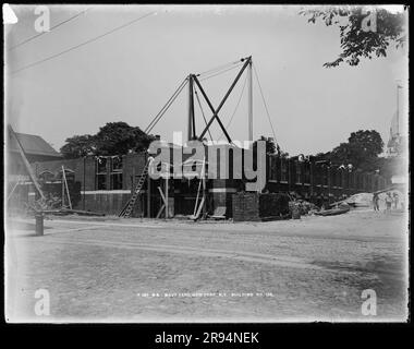 Building Number 126. Glass Plate Negatives of the Construction and ...