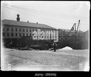 Building Number 126. Glass Plate Negatives of the Construction and ...