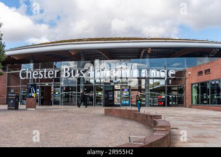 Chester Bus Interchange, Cheshire, UK Stock Photo - Alamy