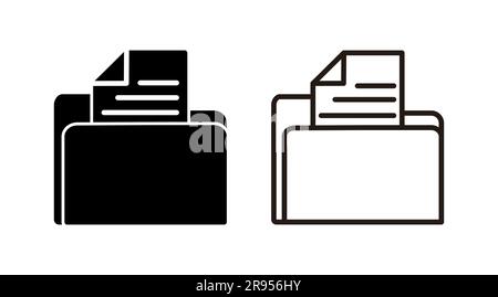 Archive icon vector. archive storage icon vector. folders icon Stock ...