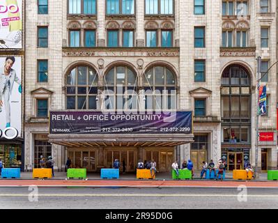 Candler Building, an historic office skyscraper built in 1912, had its ...