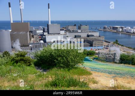 Kopenhagen, Müllverbrennungsanlage Amager Bakke, Copenhill ...