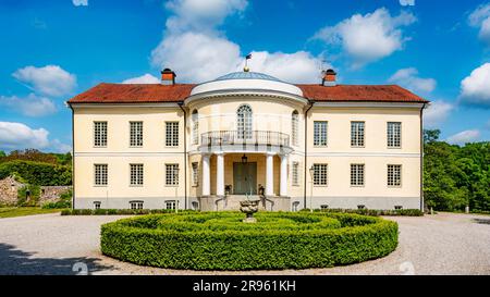 GYLLEBO, SWEDEN - MAY 28, 2023: The old Gyllebo castle ruin in the ...