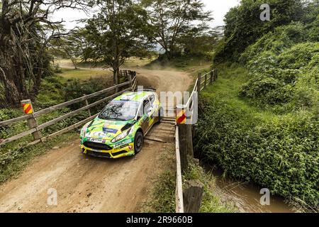 25 Karan PATTEL (KEN), Tauseef KHAN (KEN), FORD Fiesta, RC2, Rally2 ...