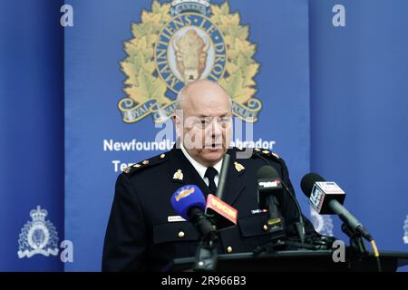 Superintendent Kent Osmond of the Royal Canadian Mounted Police of ...