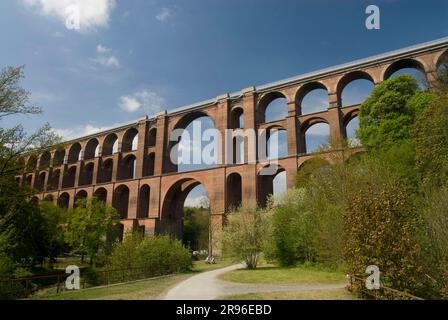The Goeltzsch Viaduct, German Goeltzschtal bridge, is a railway bridge ...