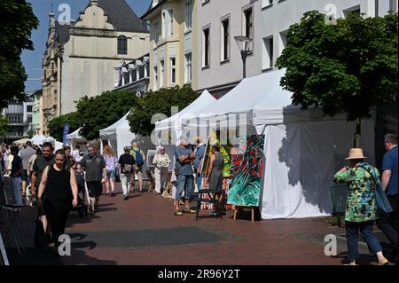 Hilden, Germany, Hilden Artists' Market 24. June 2023 Stock Photo - Alamy
