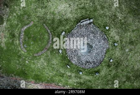 Loanhead of Daviot recumbent stone circle, an ancient Pictish set of ...