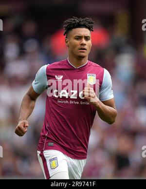 Ollie Watkins of Aston Villa during the Premier League match between ...