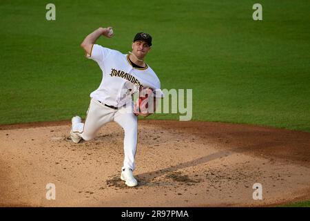 Bradenton Marauders pitcher Alessandro Ercolani (45) during an MiLB ...