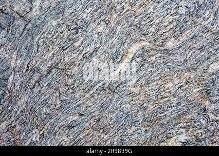 Metamorphic Gneiss rock background with texture and black and white ...