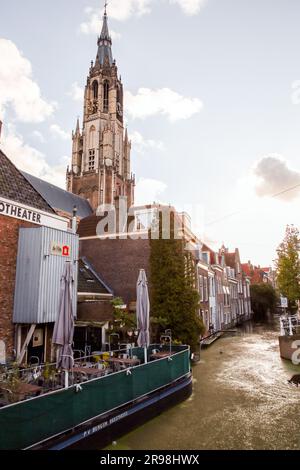 Delft, The Netherlands - Octorber 5, 2021: Street view and a scene from ...