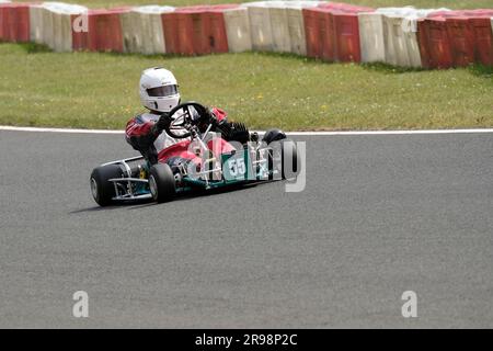 Whitehaven, UK. 25th June, 2023. CKRC Rowrah, Retro Racer Event Gordon ...