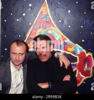 1991 Phil Collins Peter Max John Barrett/PHOTOlink Stock Photo - Alamy