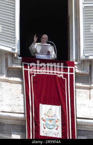Vatican City, Italy June 25, 2025: Pope Leo XIV enters St. Peter's ...