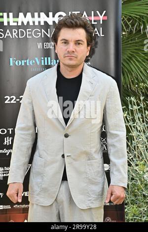 Emile Hirsch 6th Edition Filming Italy Sardegna Festival Photocall Emile Hirsch Cagliari, Italy ...