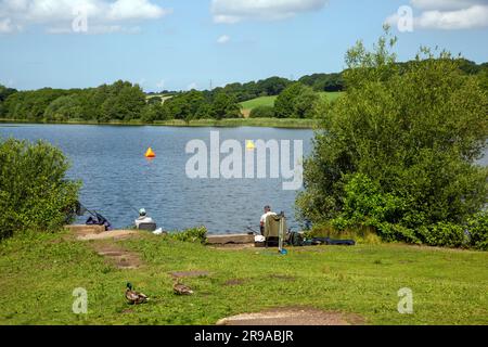 View of Pickmere Lake near Northwich and Knutsford in the Cheshire ...