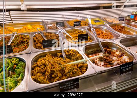 Asian buffet at a restaurant Stock Photo - Alamy