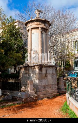 Athens, Greece. The Choragic Monument of Lysicrates near the Acropolis ...
