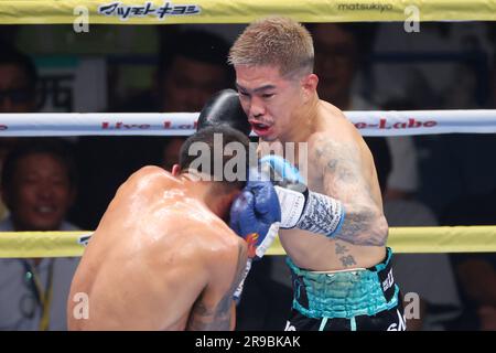 Tokyo, Japan. 24th June, 2023. Daigo Higa (JPN) Boxing : 10R Bantam ...