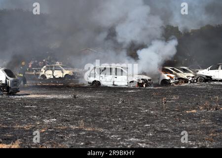 Jwaneng. 25th June, 2023. This photo taken on June 25, 2023 shows the ...