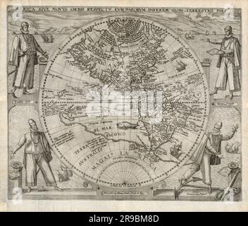 Historic map of the world 1526 Stock Photo - Alamy