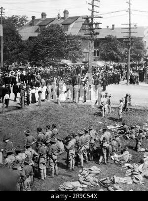 Copper Miners Strike - Calumet, Michigan, USA Stock Photo - Alamy