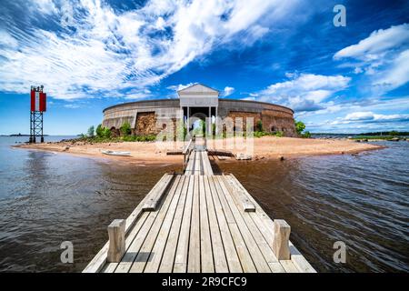 Fort Slava fortress on Kukouri island, Kotka, Finland Stock Photo - Alamy