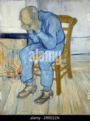 Old Man in Sorrow, Van Gogh, Vincent Willem, 1890 Stock Photo - Alamy