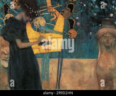 Gustav Klimt - the Music Stock Photo - Alamy