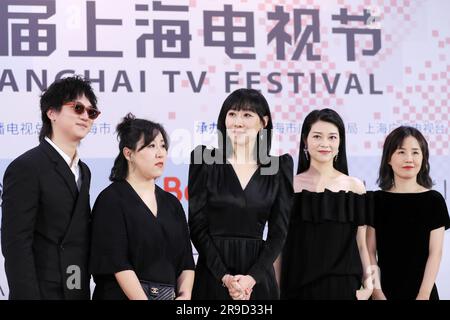 Chinese actress Ren Suxi attends the Magnolia Award ceremony at the 28th Shanghai Television ...
