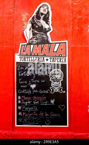 La Mala Bar in Almeria Spain Stock Photo - Alamy