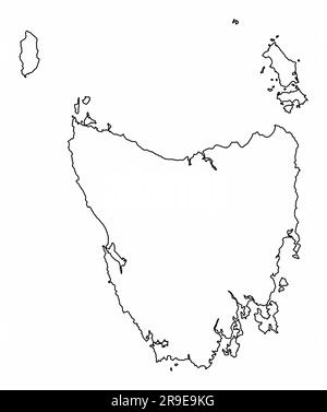 Brisbane map. Detailed vector map of Brisbane city administrative area ...