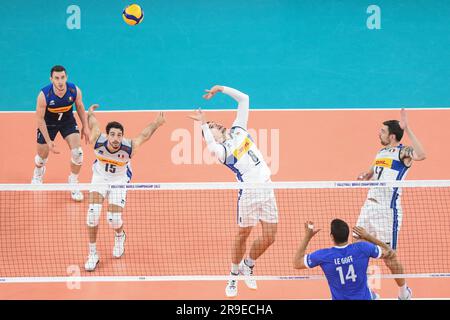 Simone Gianelli, Daniele Lavia (Italy). Volleyball World Championship ...