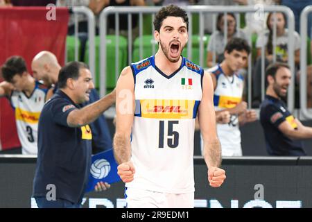 Daniele Lavia (Italy). Volleyball World Championship 2022. Quarter ...