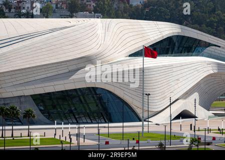 Rabat, Morocco, The Grand Theater of Rabat in the new arising district ...